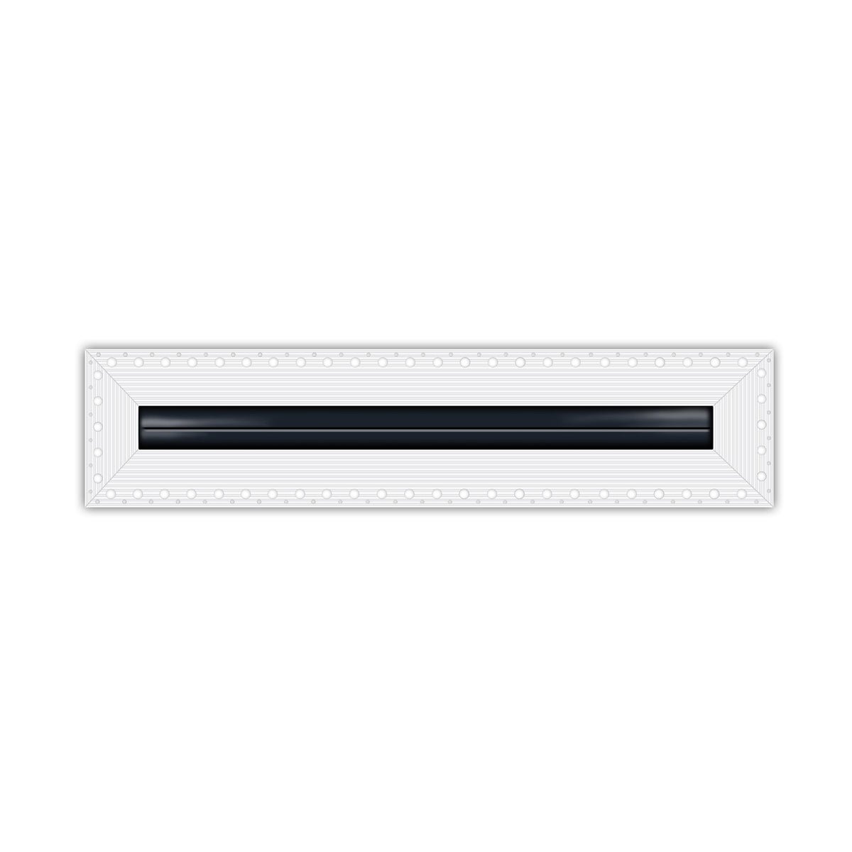 1 Slot - Single Slot - Linear Slot Diffusers - Mud-In