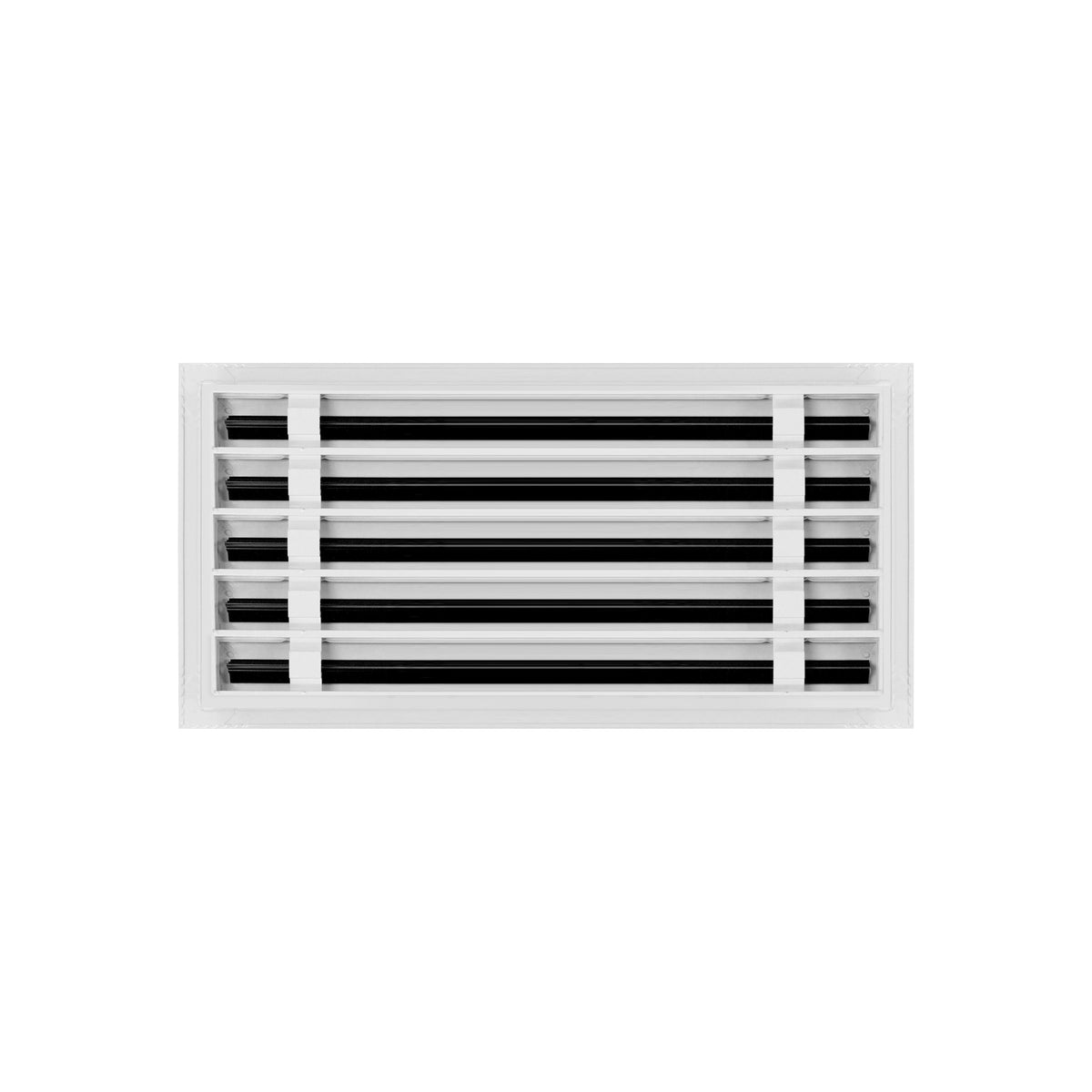 BUILDMART - 20x10 Modern AC Vent Cover - Decorative White Air Vent - S