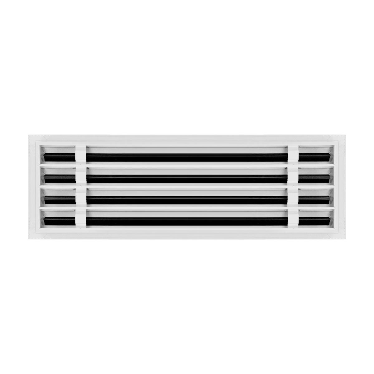 BUILDMART - 24x8 Modern AC Vent Cover - Decorative White Air Vent - St