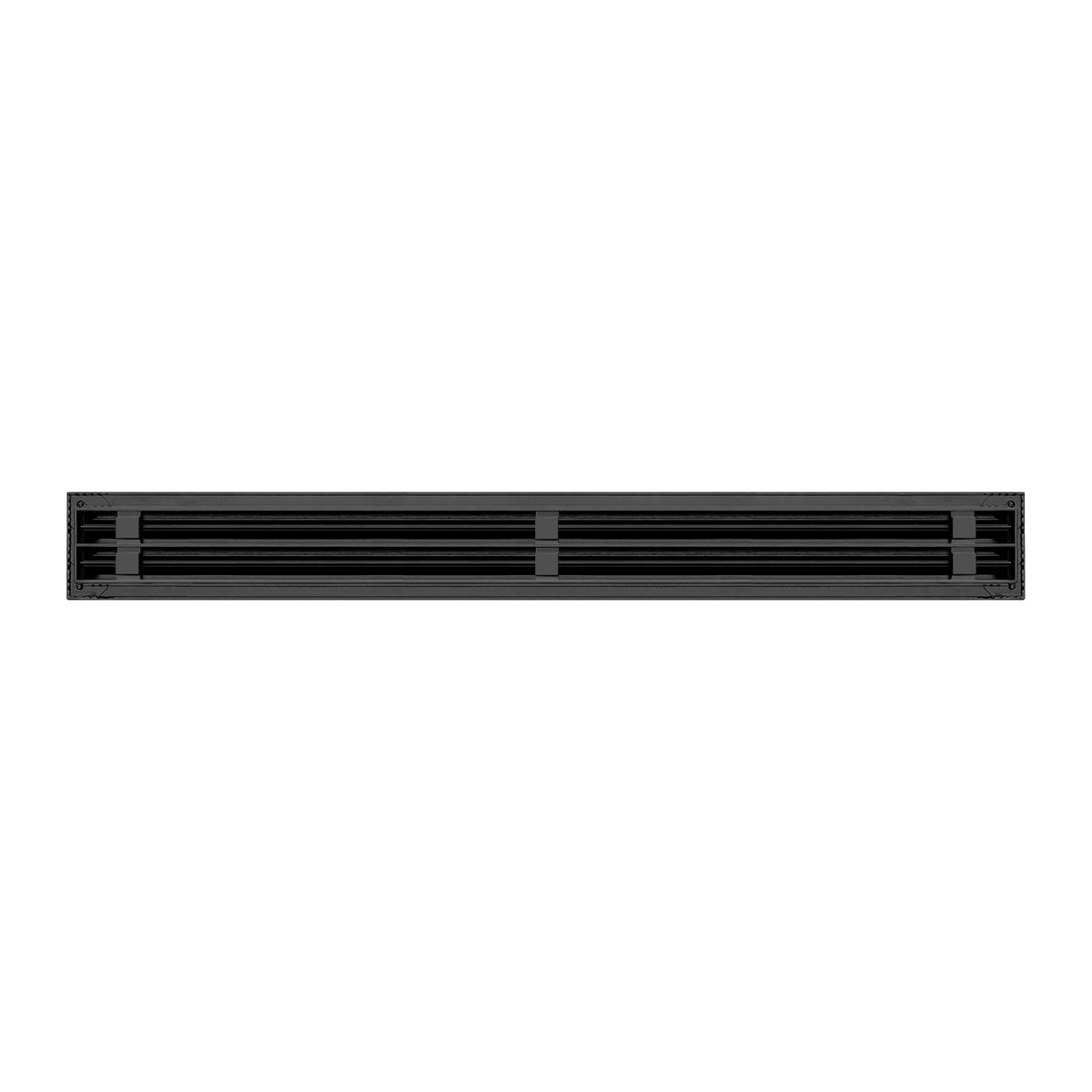 BUILDMART - 36" Linear Slot Diffuser - 2 Slot - Double Slot - Black De