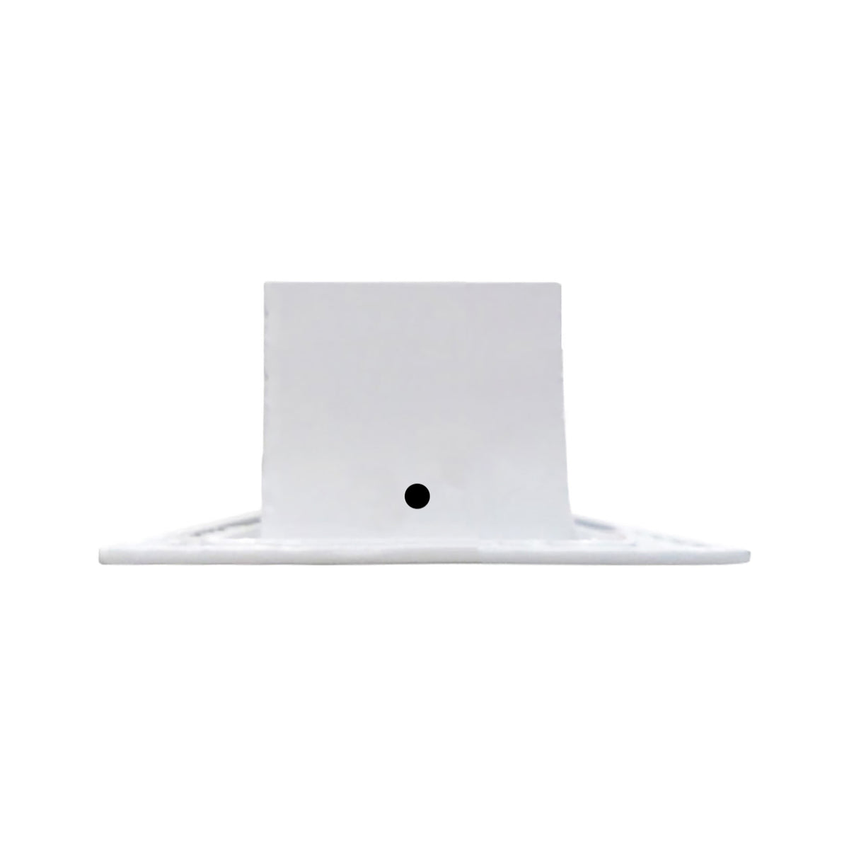 BUILDMART - 72" White Linear Slot Diffuser - 1 Slot - Single Slot - De